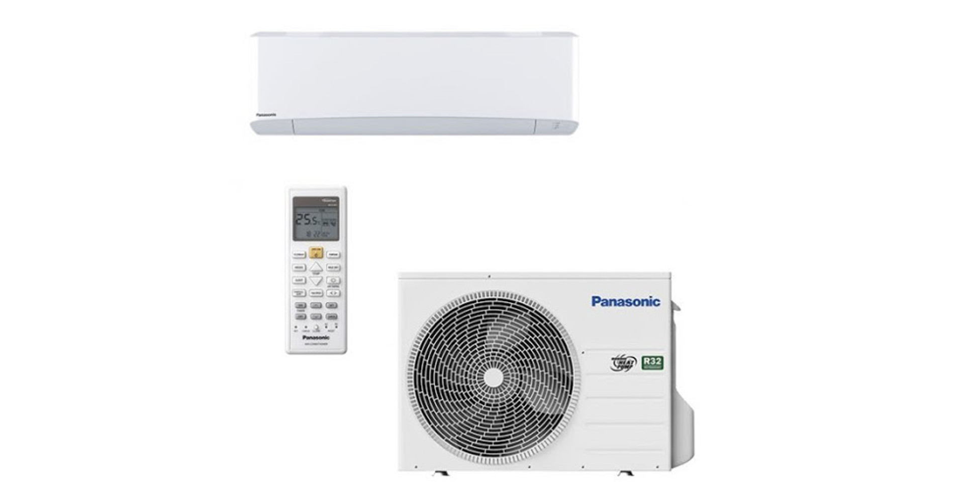 Panasonic Nordic Etherea KIT-NZ25-VKE oldalfali, fűtésre optimalizált ...