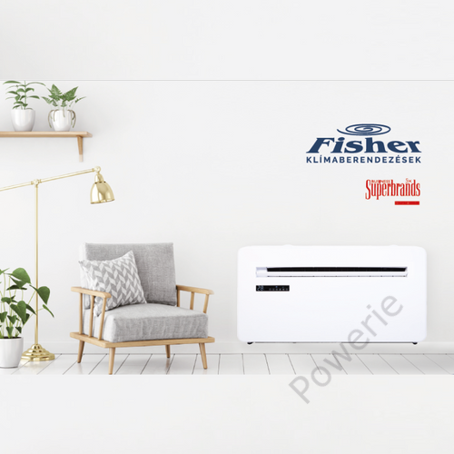 Fisher Monoblokk Parapet klíma berendezés 3,5 kW - FCFI-120GE4-R, Wi-Fi