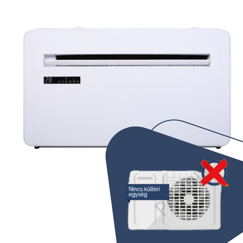 Fisher Monoblokk Parapet klíma berendezés 3,5 kW - FCFI-120GE4-R, Wi-Fi